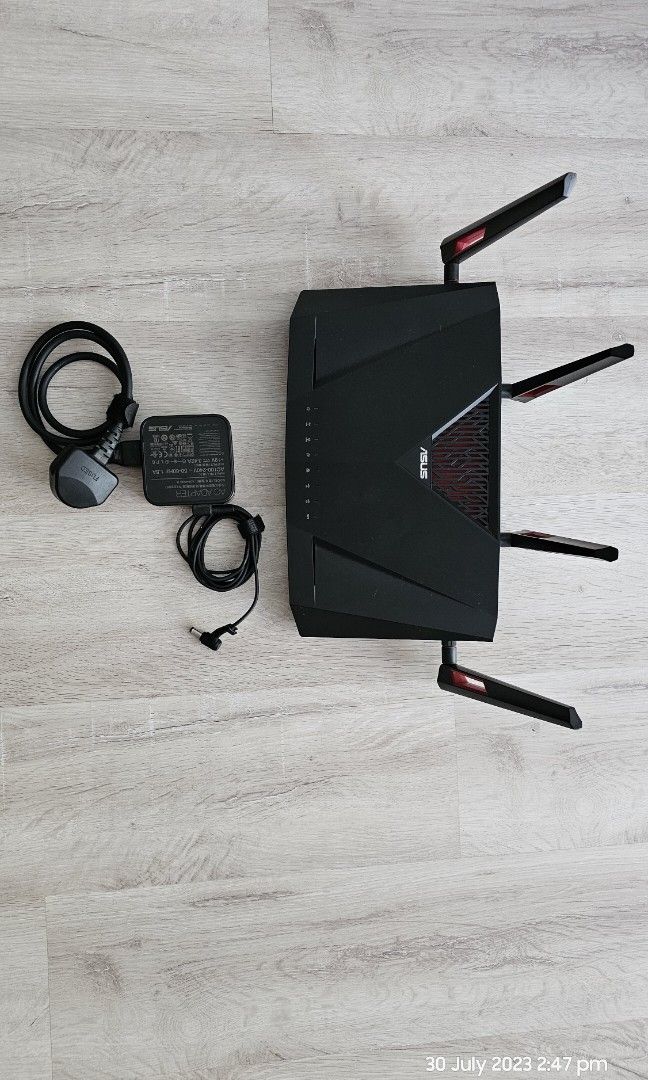 Asus AC3100 Router, Computers & Tech, Parts & Accessories, Networking ...