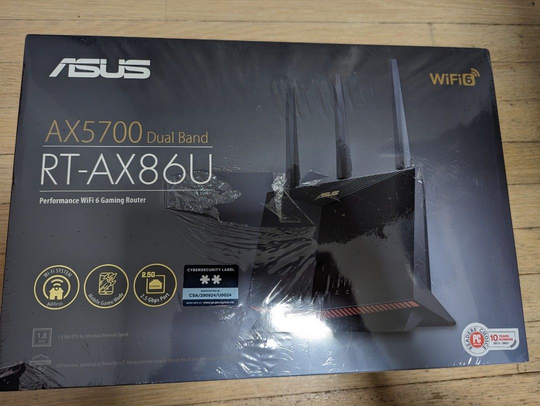 Asus AX86U AX5700 Gaming Router, Computers & Tech, Parts & Accessories ...