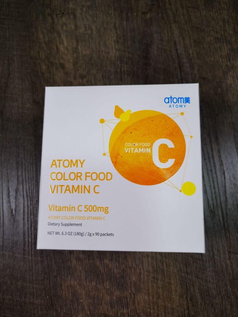ATOMY Vitamin C - 500mg, Health & Nutrition, Health Supplements ...