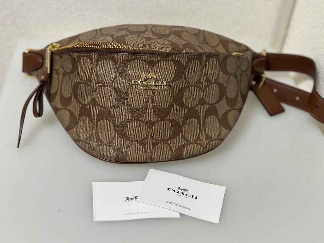 Authentic Coach bum - bag belt bag, Luxury, Bags & Wallets on Carousell