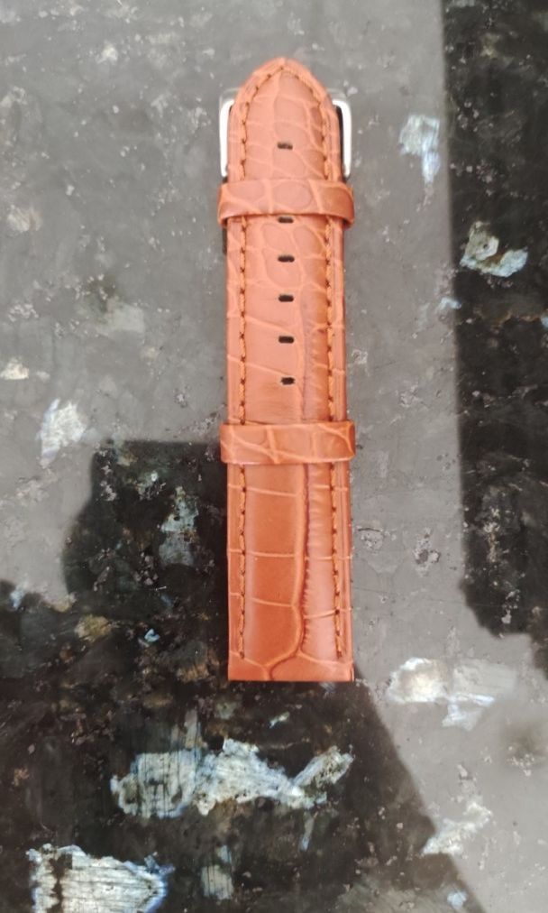 Authentic Crocodile skin watch strap, Announcements on Carousell