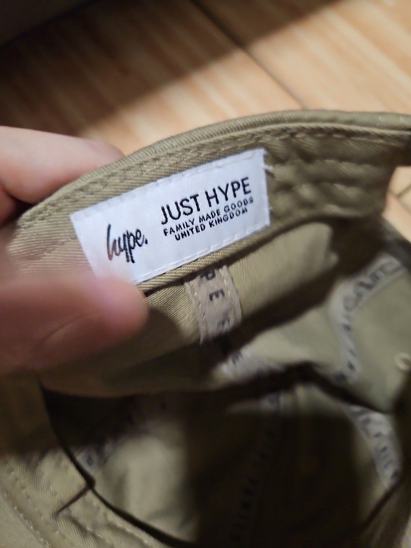 Authentic hype UK brand army green cap adjustable, Men's Fashion ...