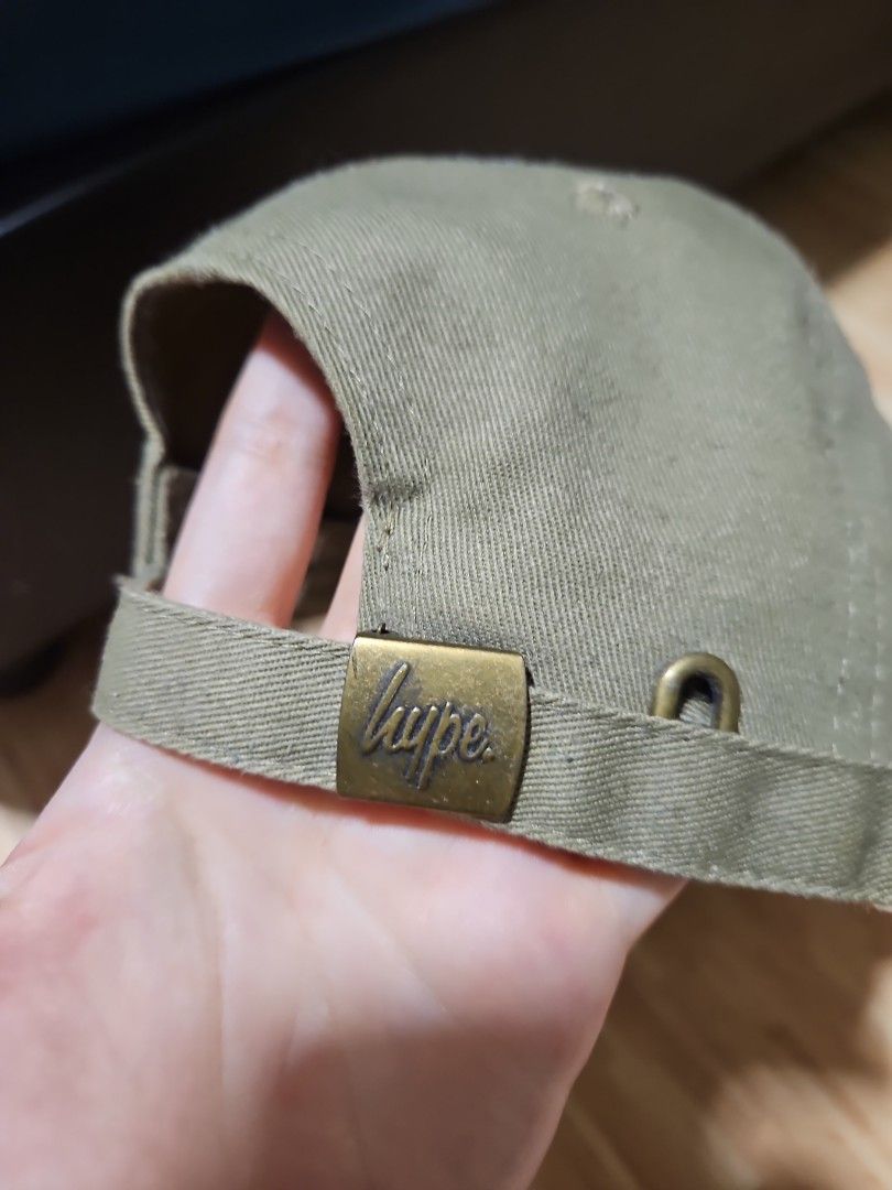 Authentic hype UK brand army green cap adjustable, Men's Fashion ...