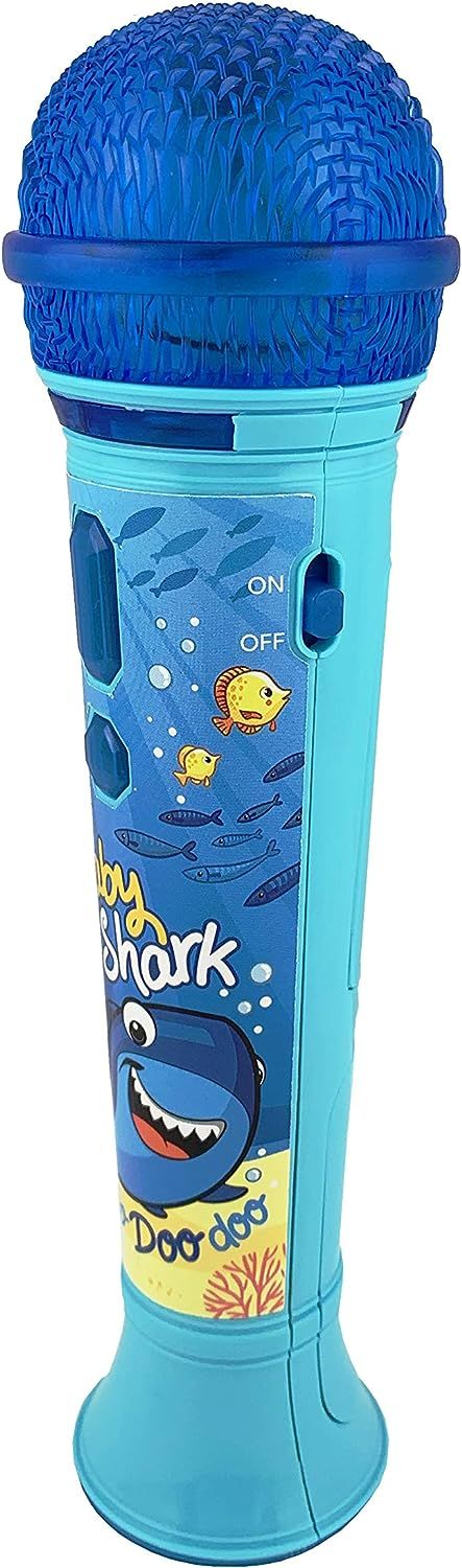 Baby Shark Singalong Microphone for Kids, Toy Microphone with Built-in ...