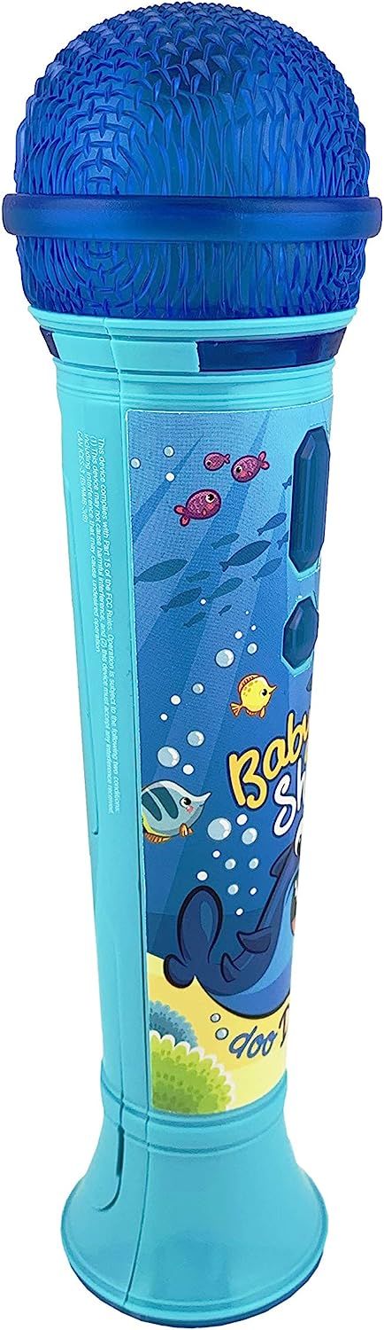Baby Shark Singalong Microphone for Kids, Toy Microphone with Built-in ...
