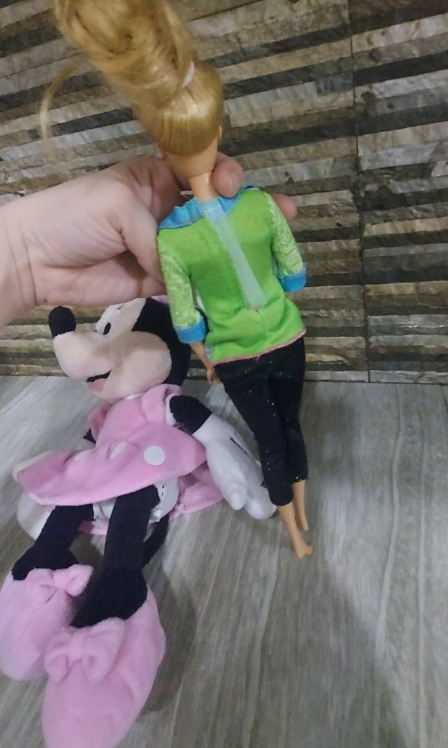 Barbie & Minnie Mouse, Hobbies & Toys, Toys & Games on Carousell