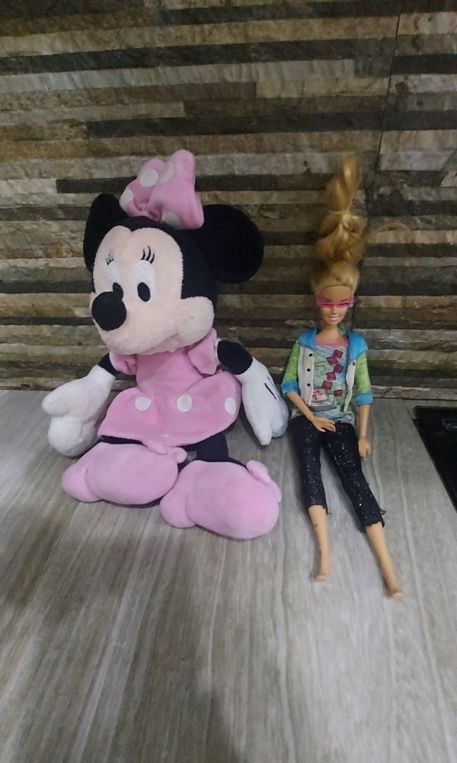 Barbie & Minnie Mouse, Hobbies & Toys, Toys & Games on Carousell