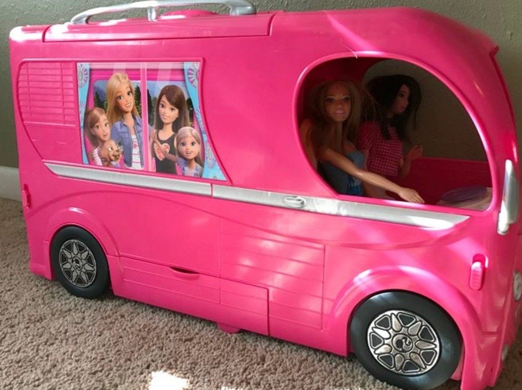 Barbie Camper van, Hobbies & Toys, Toys & Games on Carousell
