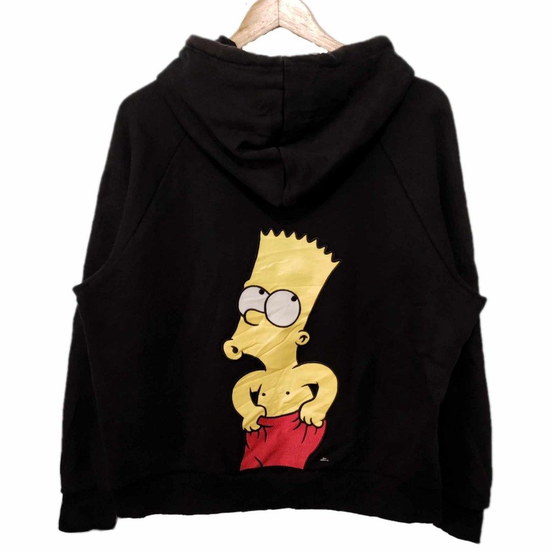 Bart Simpson Hoodie (Official Simpsons tag), Men's Fashion, Tops & Sets ...