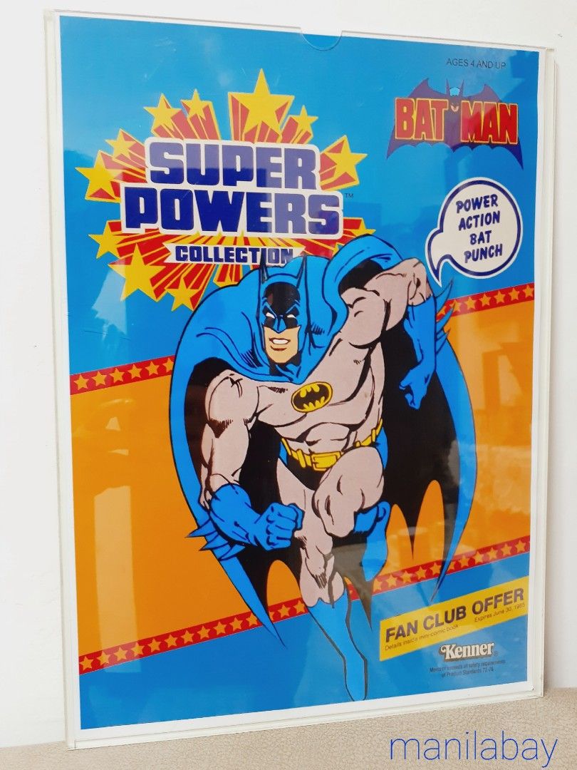 BATMAN Super Powers Retro Posters on Carousell