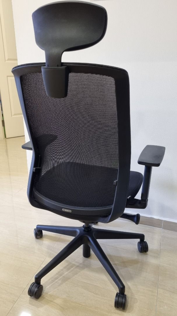 Benel Evo Series Office Chair with headrest, Furniture & Home Living ...