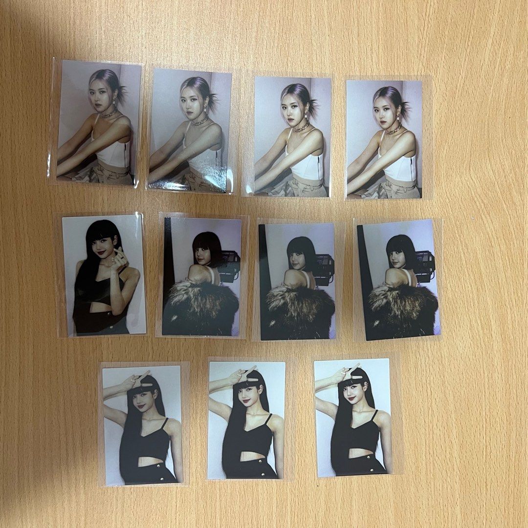 Blackpink Jisoo Jennie Rose Lisa photocard postcard, Hobbies & Toys ...