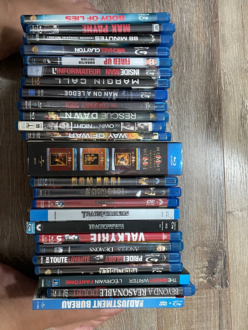 Blu Ray disc, TV & Home Appliances, TV & Entertainment, Blu-Ray & Media Players on Carousell