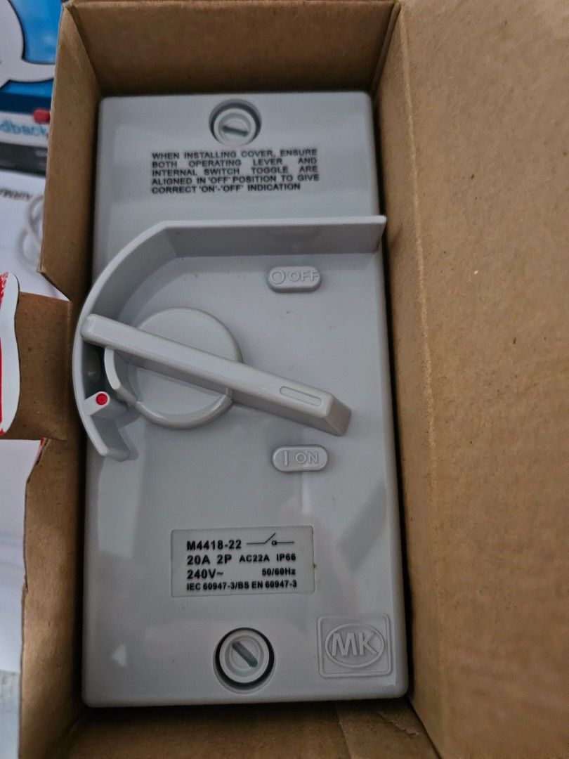 BN HONEY WELL MK ISOLATOR switch, Furniture & Home Living, Home ...