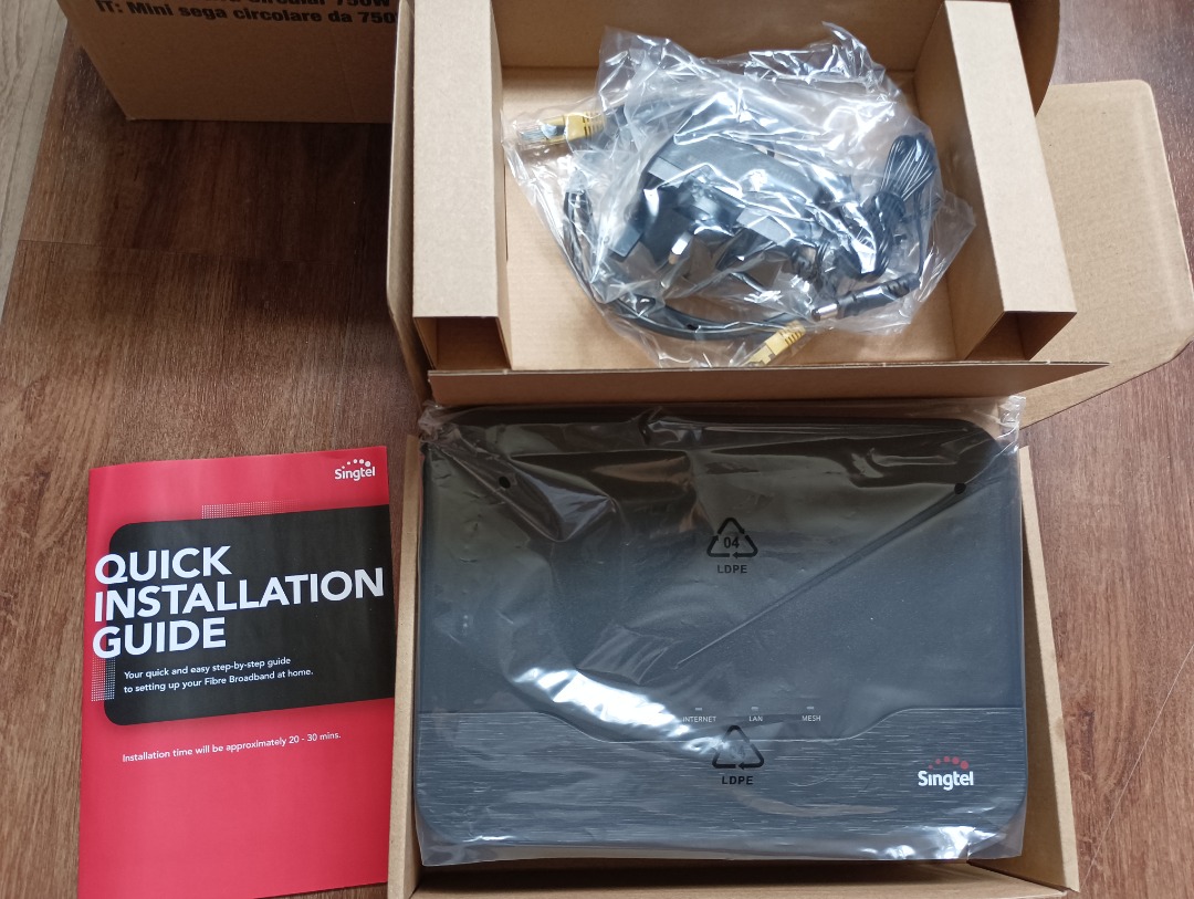 BN Singtel Mesh Router, Computers & Tech, Parts & Accessories ...