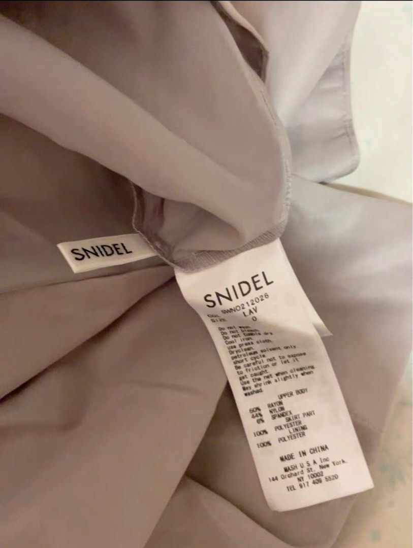 BN Snidel purple dress size 0, Women's Fashion, Dresses & Sets, Dresses on Carousell