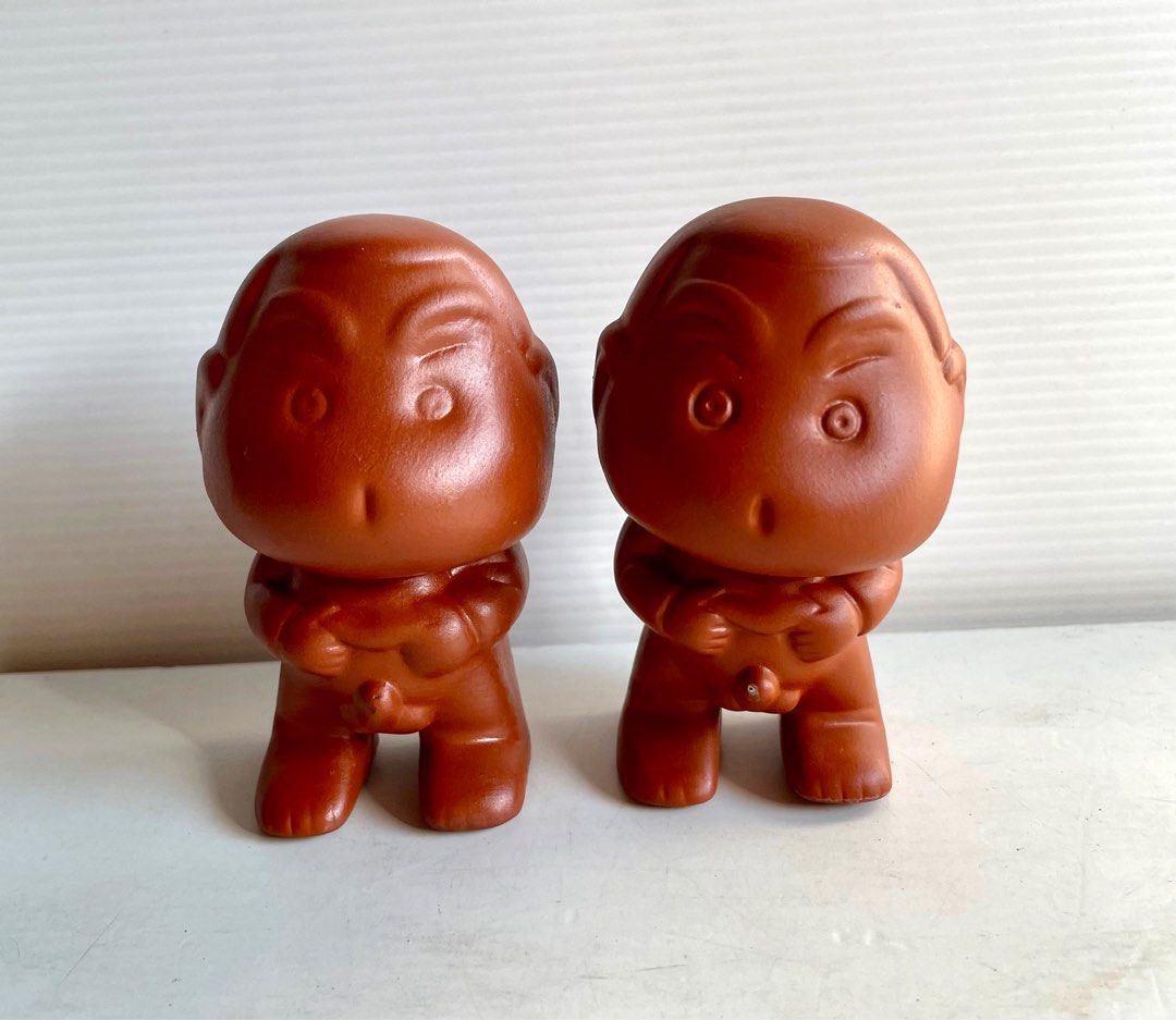 BN Vintage Chinese Big Head Naked Boy Clay Figurine Collectible, Hobbies & Toys, Memorabilia ...
