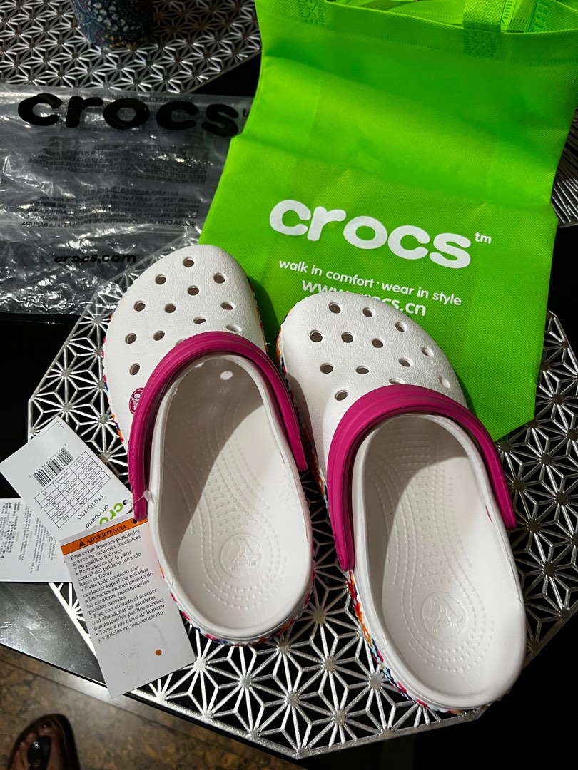 BNWT Authentic Limited Edition Crocs Classic Bayaband clog M4/W6, Women ...