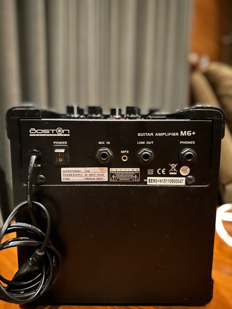 Boston Engineering M6+ Amplifier (6 sound presets), Audio, Soundbars ...