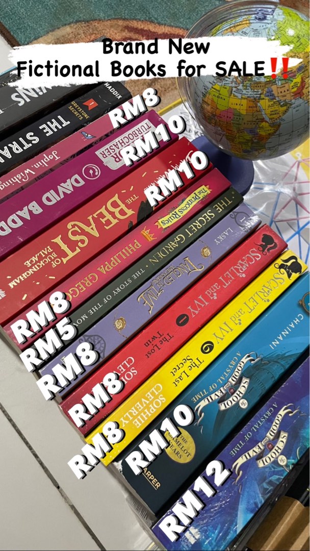 Brand New Fictional Books, Hobbies & Toys, Books & Magazines ...