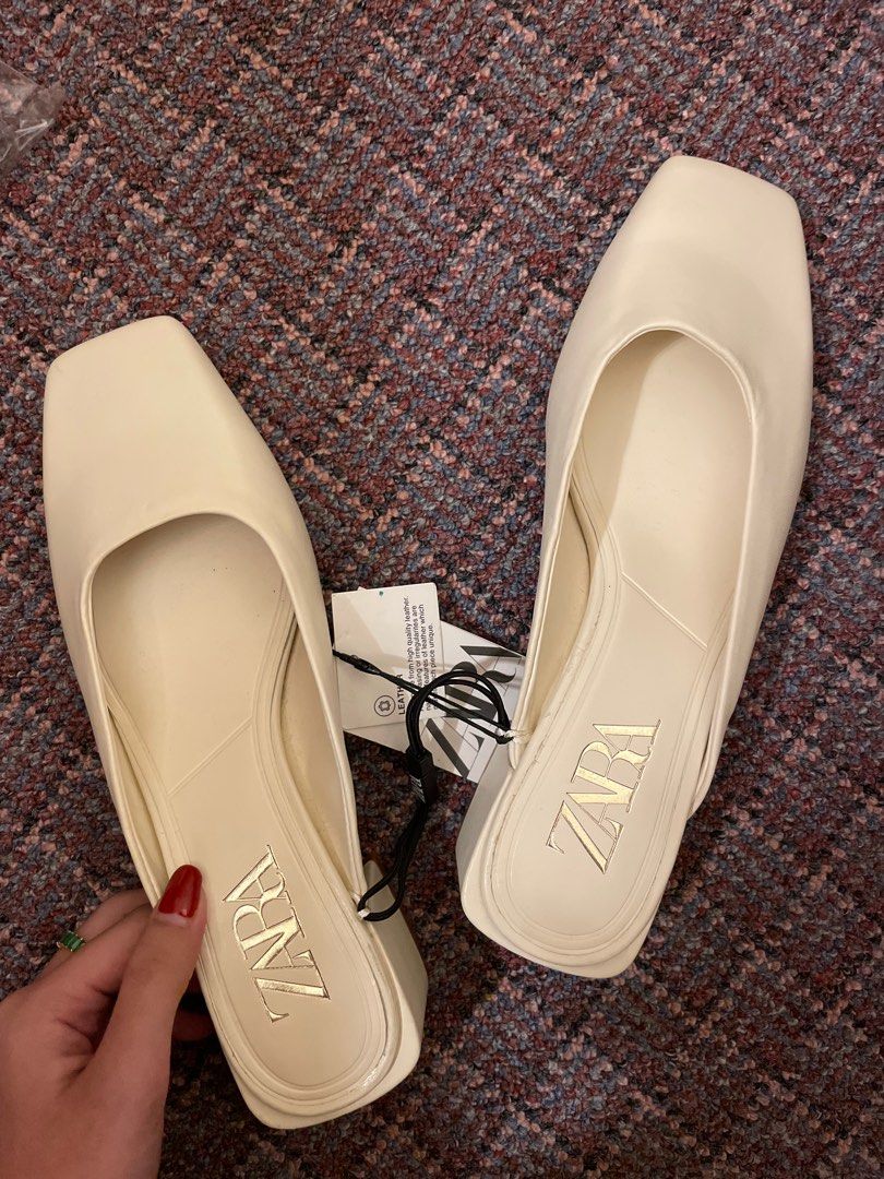 Brand new with tag sepatu zara zara shoes in white sepatu zara putih ...