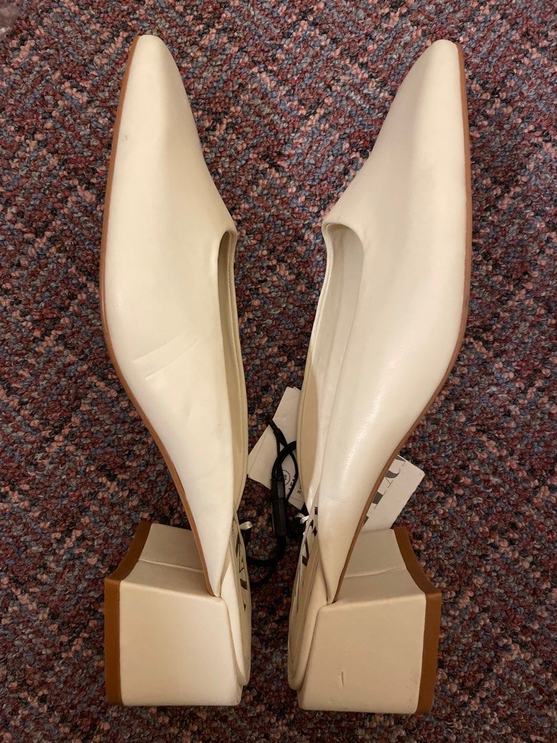 Brand new with tag sepatu zara zara shoes in white sepatu zara putih ...