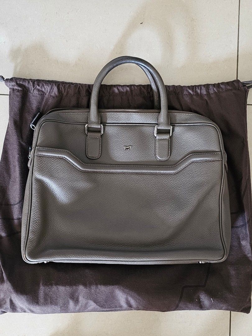 Braun Buffel hand bag, Men's Fashion, Bags, Briefcases on Carousell