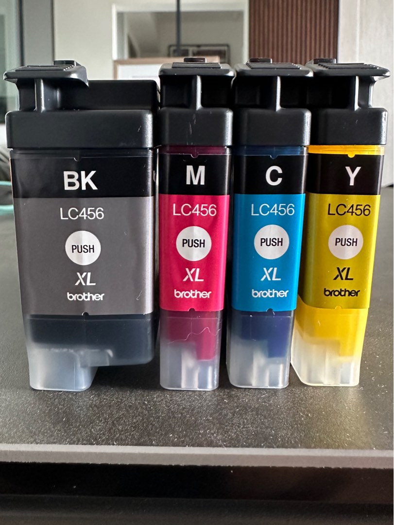 Brother LC456 XL Printer Ink Full Original Set (4 Colours), Computers ...