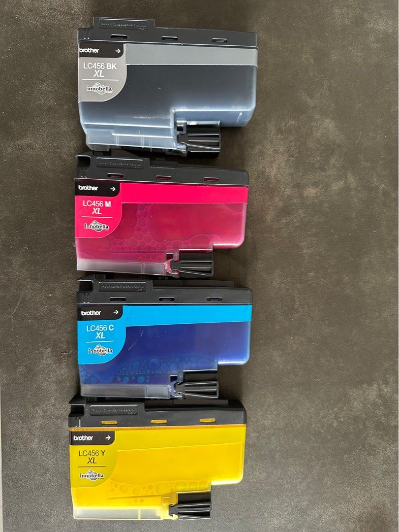 Brother LC456 XL Printer Ink Full Original Set (4 Colours), Computers ...