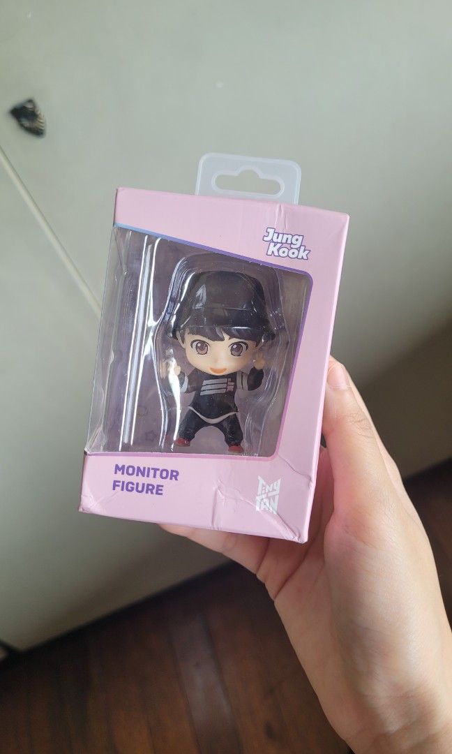 BTS JUNGKOOK TINYTAN MONITOR FIGURE (Unopened), Hobbies & Toys, Toys ...