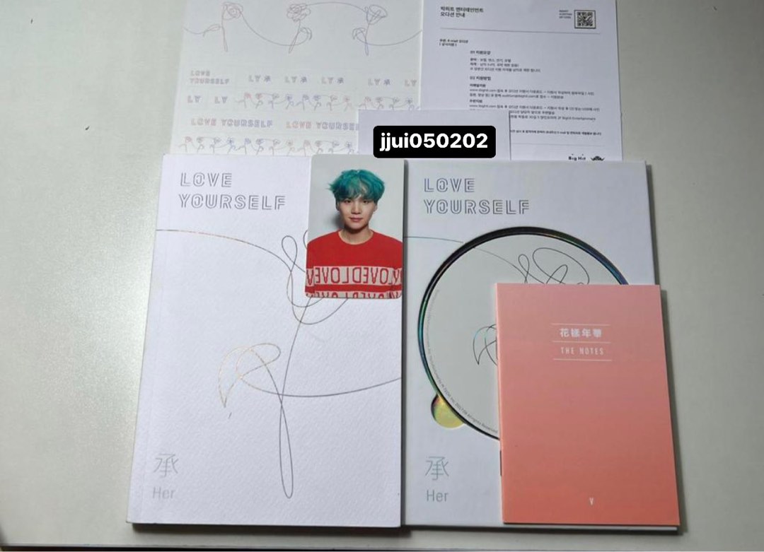 BTS LY LOVE YOURSELF HER PC SUGA, K-Wave di Carousell