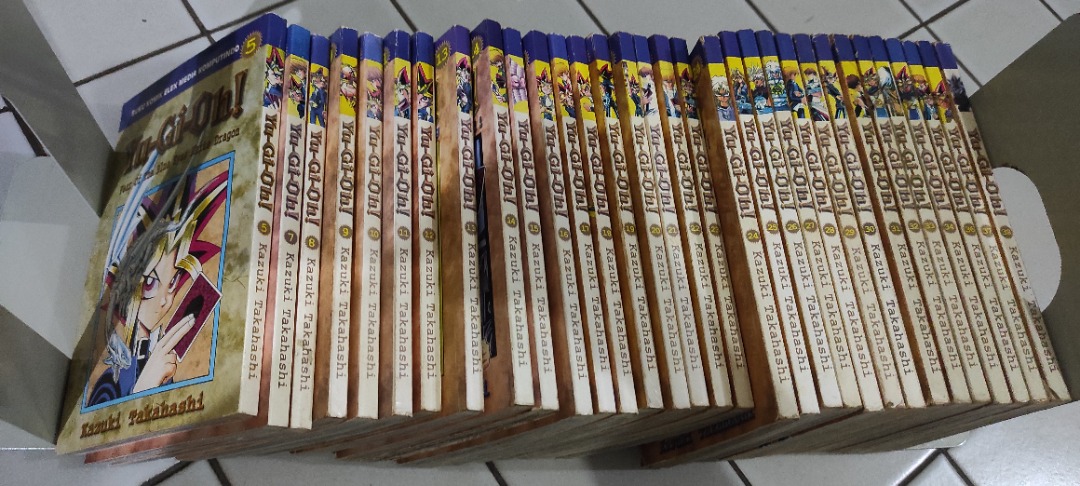 Buku Komik YuGiOh! YuGiOh series, by Kazuki Takahashi., Buku & Alat Tulis, Komik dan Manga di ...