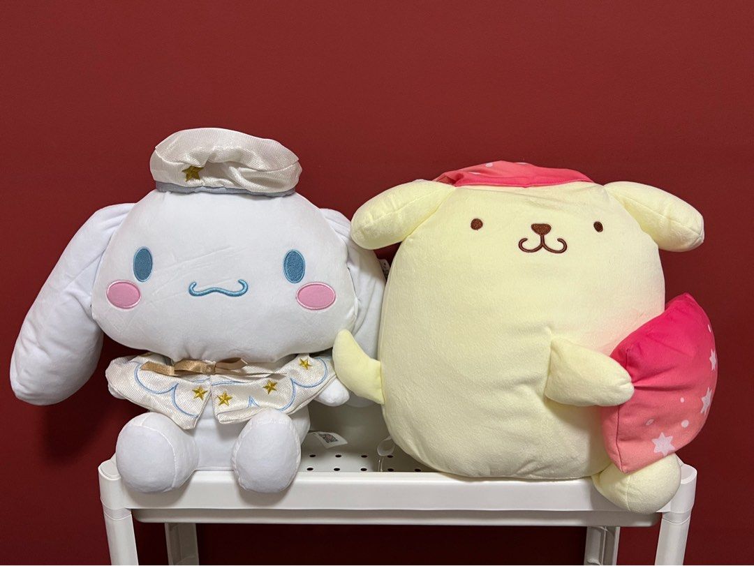 [Bundle of 2] Sanrio Cinnamoroll and Pompompurin Plushies, Hobbies ...