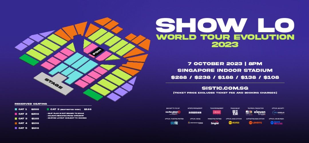 [BypassLink] Show Lo World Tour Evolution 2023 Concert Tickets ...
