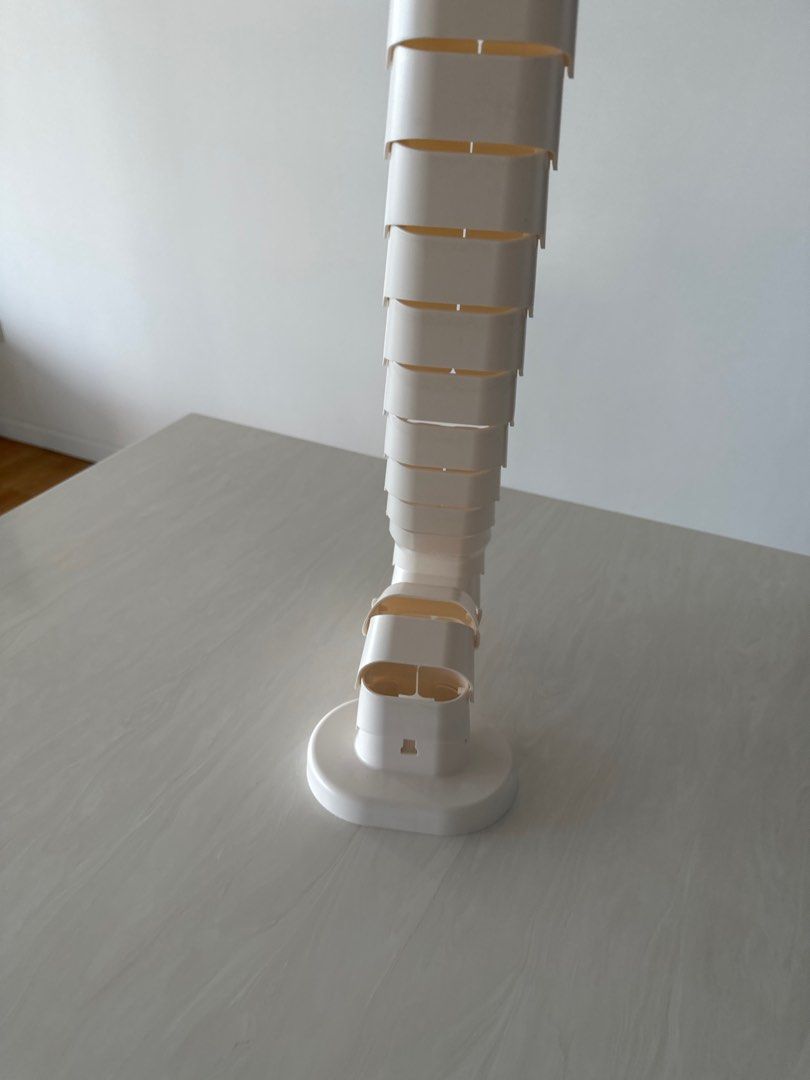 Cable management for Herman Miller desk, Furniture & Home Living ...