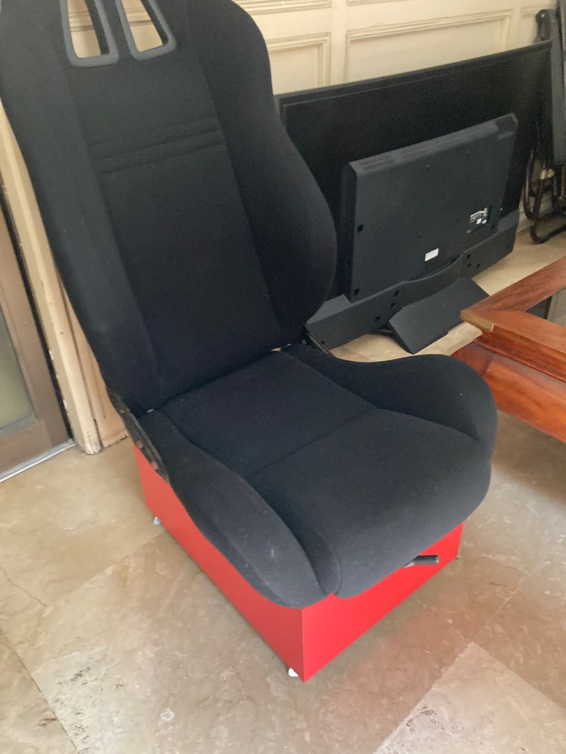 CAR RACING CHAIR on Carousell