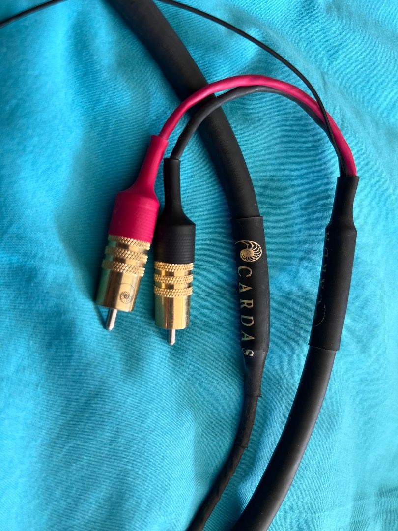 Cardas Golden Reference Phono Cable, Audio, Other Audio Equipment on ...