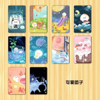 Cartoon Ezlink Sticker MRT Card Sticker Protector ( Hello Kitty Pikachu ...