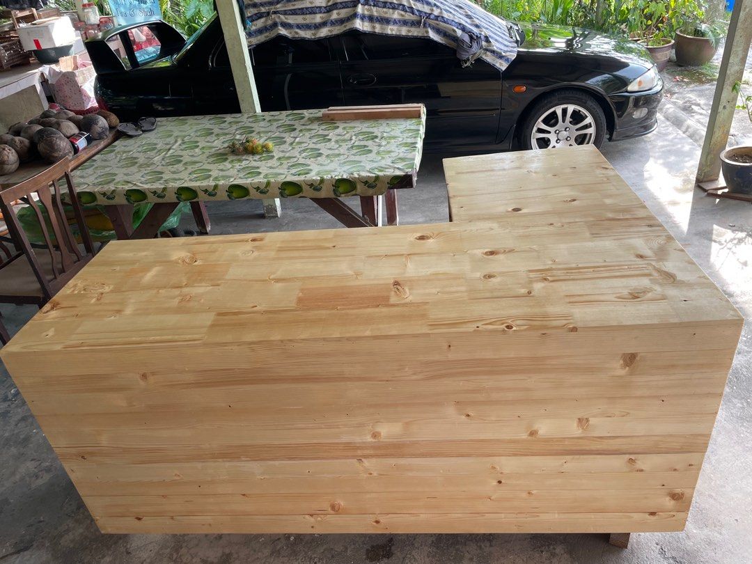 Cashier Table L-Shape, Furniture & Home Living, Furniture, Other Home ...