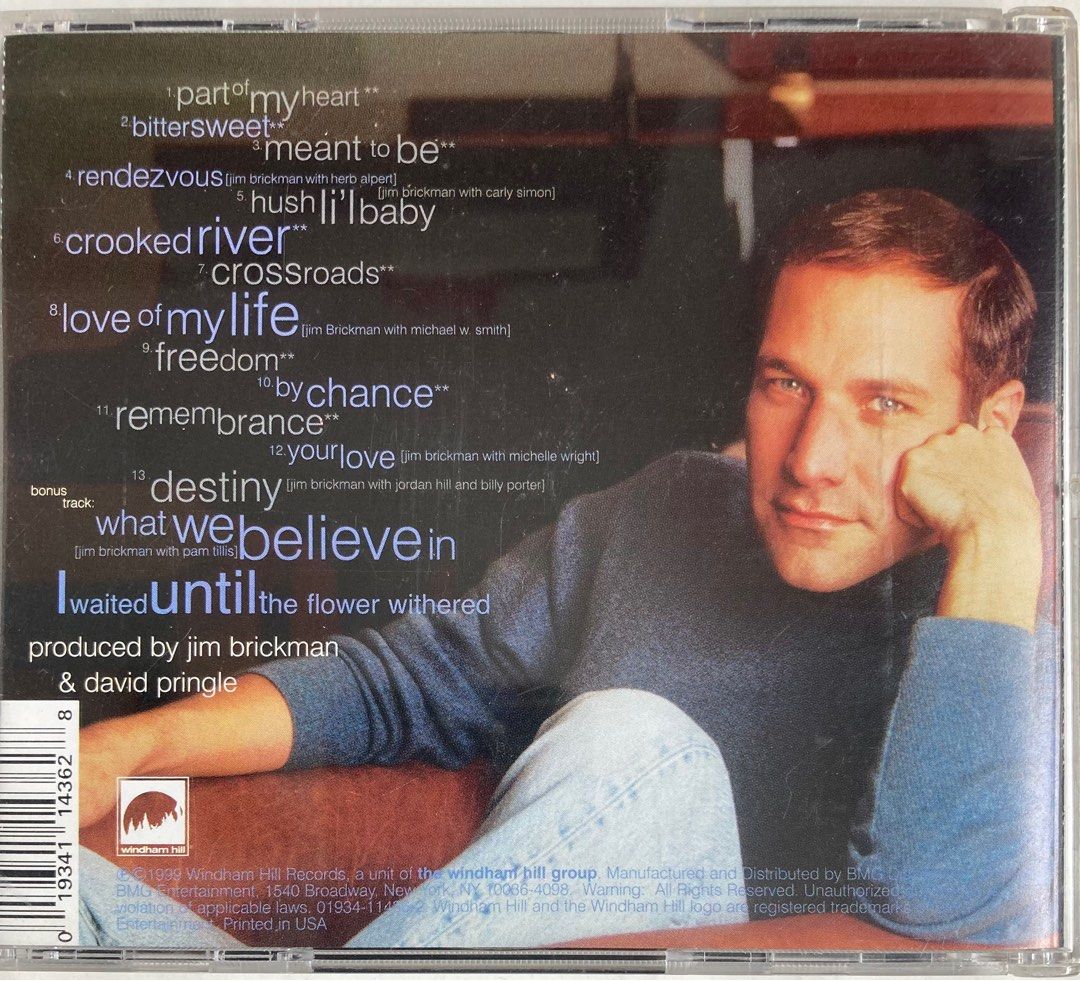 jim brickman signed cd