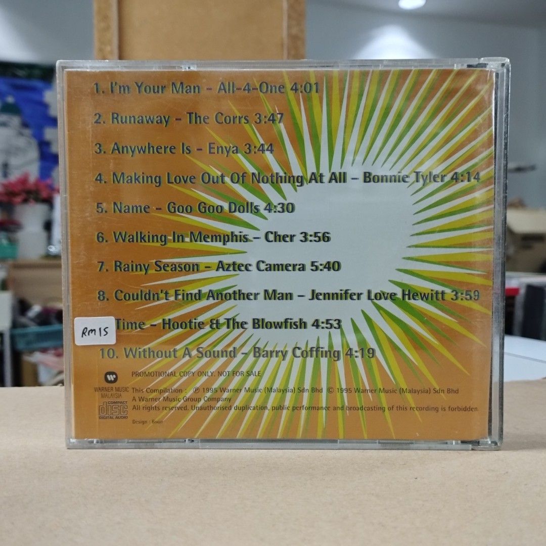 (CD) WARNER MUSIC SAMPLER VOLUME 23, Hobbies & Toys, Music & Media, CDs & DVDs on Carousell