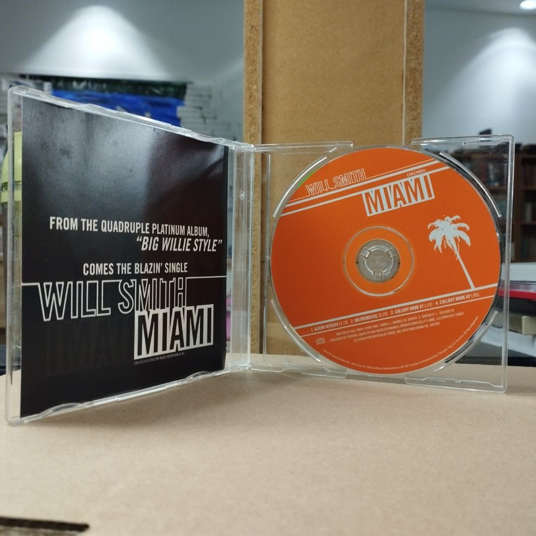 (CD) WILL SMITH - MIAMI, Hobbies & Toys, Music & Media, CDs & DVDs on ...