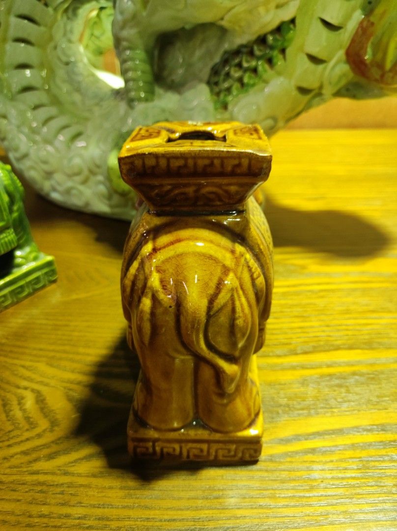 Ceramic Elephant Display Collection @$5, Furniture & Home Living, Home ...