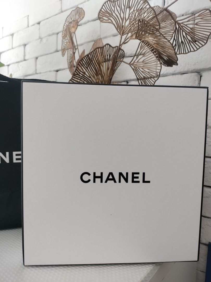 Chanel Paper Bag and Chanel gift box, Luxury, Accessories on Carousell