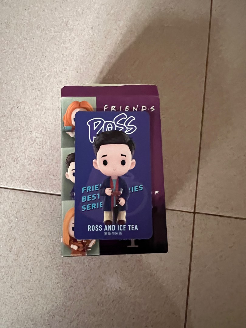 Cheap popmart friends ross with iced tea, Hobbies & Toys, Toys & Games ...