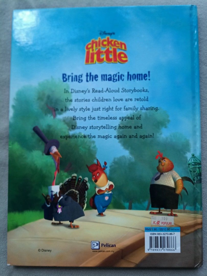 Chicken little (kids story book), Hobbies & Toys, Books & Magazines ...