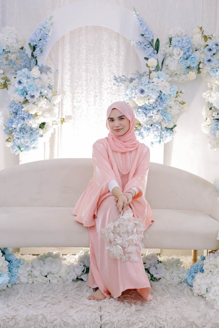 Clara set exclusive, Women's Fashion, Muslimah Fashion, Baju Kurung & sets on Carousell