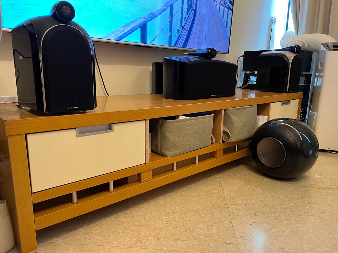 Classic TV Console 199 x 60 (D) x 44 (H), Furniture & Home Living ...