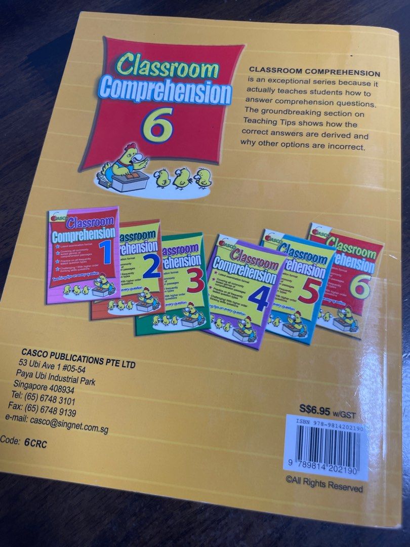 Classroom Comprehension, Hobbies & Toys, Books & Magazines, Assessment ...