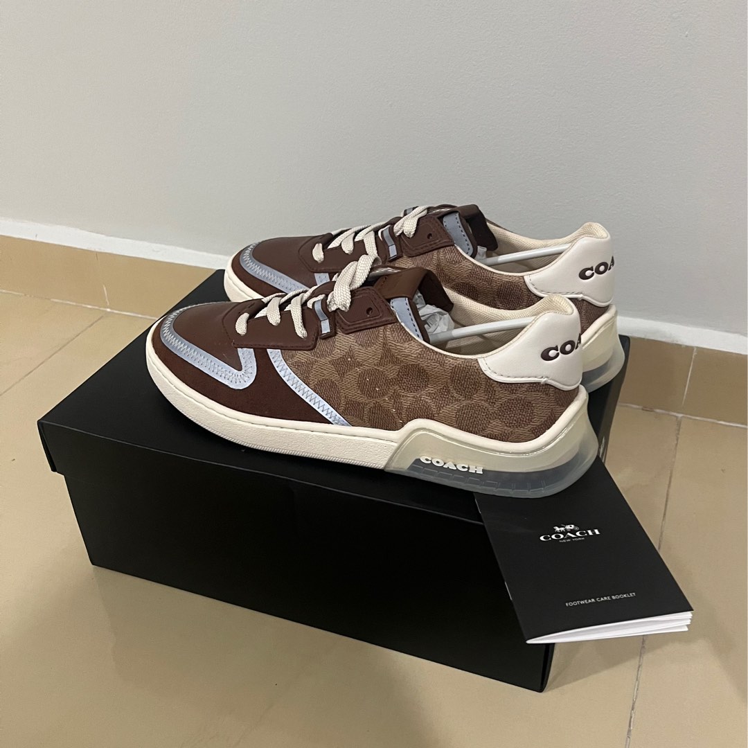 Coach Signature Low Sneaker, Men's Fashion, Footwear, Sneakers on Carousell
